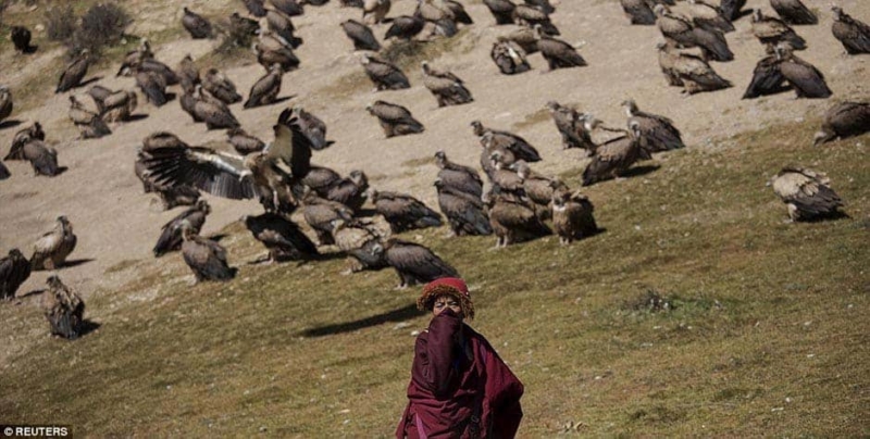 Tibetan Sky Burial • Tibet Travel and Tours